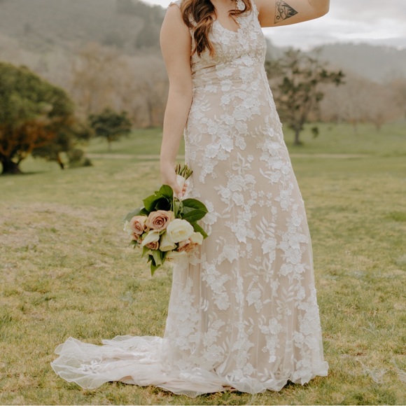 BHLDN | Dresses | Bhldn Liesel Wedding Dress Fits Like A Us Size 8 ...